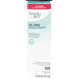 In-Depth Analysis and Overview of Beauty 360 Oil Free Moisturizer SPF 15