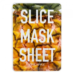 Product info for Slice Mask Sheet Pineapple by Kocostar | SKINSKOOL
