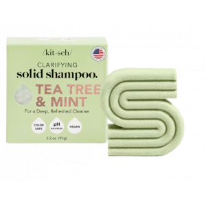 1 Best Kitsch Tea Tree & Mint Clarifying Hair Shampoo Bar Dupes