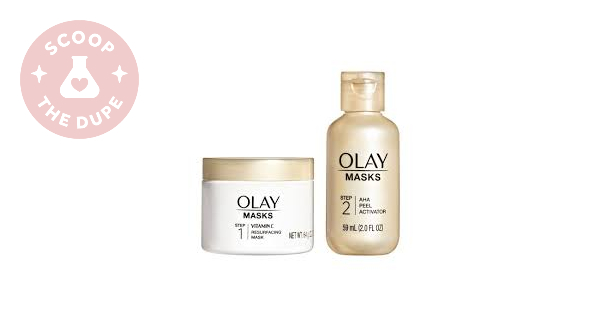32 Best Olay 2-Step Vitamin C Mask + AHA Resurfacing Peel Kit (combined ...