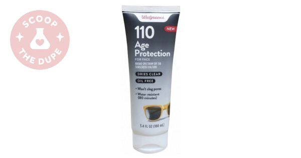 32 Best Walgreens Age Protection For Face Sunscreen SPF 110 Dupes