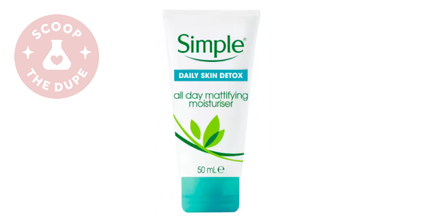 Best Simple All Day Matiffying Moisturiser Dupes