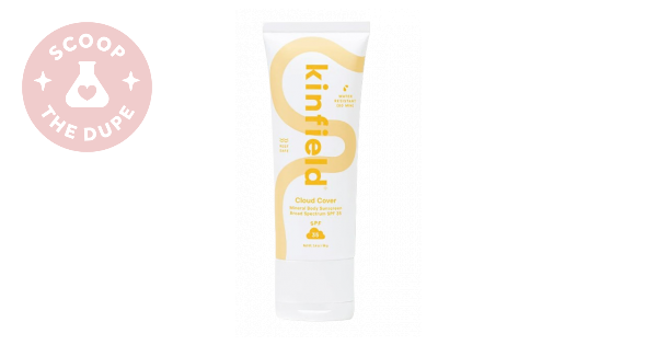 Best Kinfield Cloud Cover Body SPF 35 Dupes