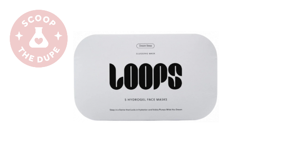 24 Best Loops Dream Sleep Nighttime Slugging Hydrogel Face Mask Dupes