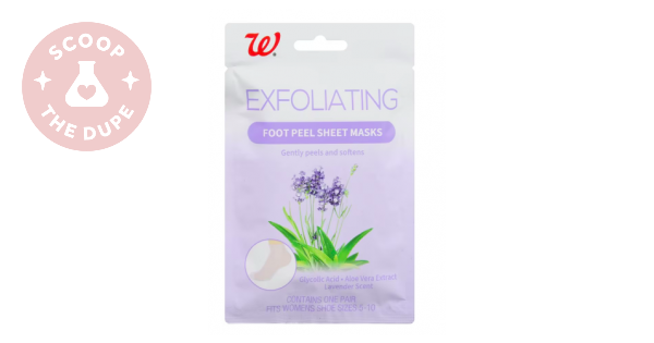 Best Walgreens Exfoliating Foot Peel Sheet Masks Dupes