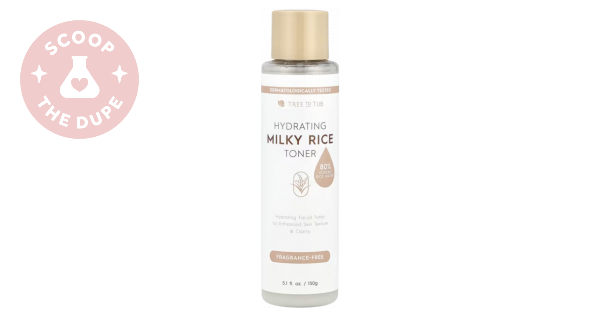 32 Best Tree To Tub Hydrating Milky Rice Toner Fragrance Free Dupes
