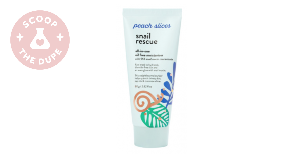 32 Best Peach Slices Snail Rescue All-In-One Oil Free Moisturizer Dupes