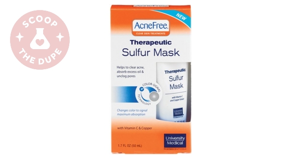 Product info for Therapeutic Sulfur Mask by AcneFree | SKINSKOOL