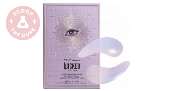Best R.E.M Beauty x Wicked Luxury Beautification Undereye Masks Dupes
